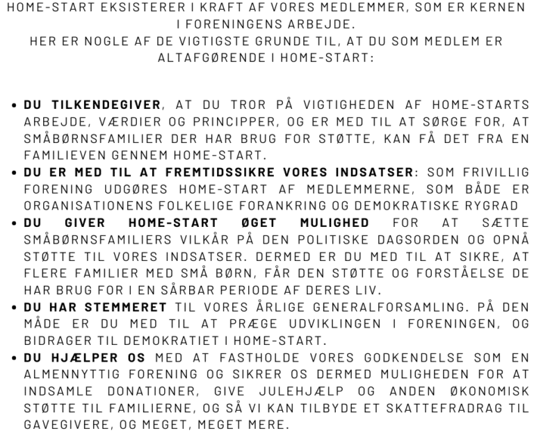 Bliv medlem - HOME-START